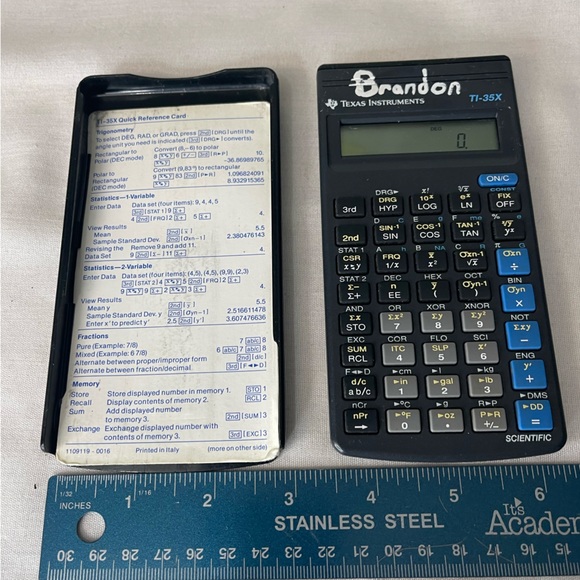 Texas Instruments | Other | Texas Instruments Ti35x Scientific ...